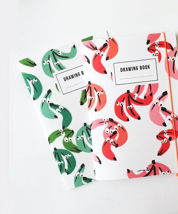 Banana Notebooks Pack - Catita illustrations notebooks